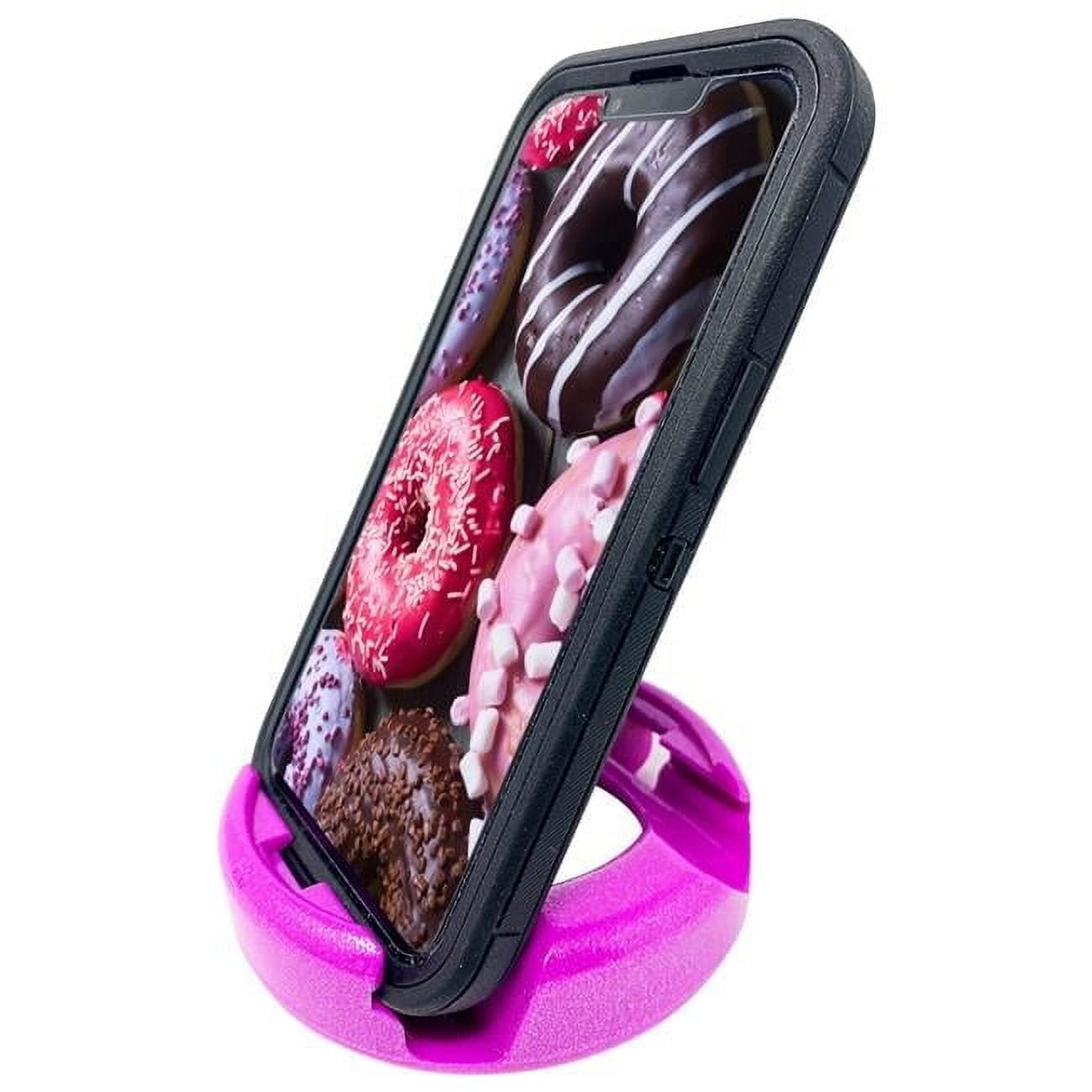 GoDonut Plus Hands-Free Cell Phone & Tablet Stand, Desk Organizer ...