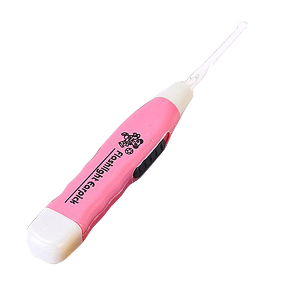 GoFJ 1Pc LED Flashlight Earwax Remover Ear Pick Cleaning Tool with 3 ...