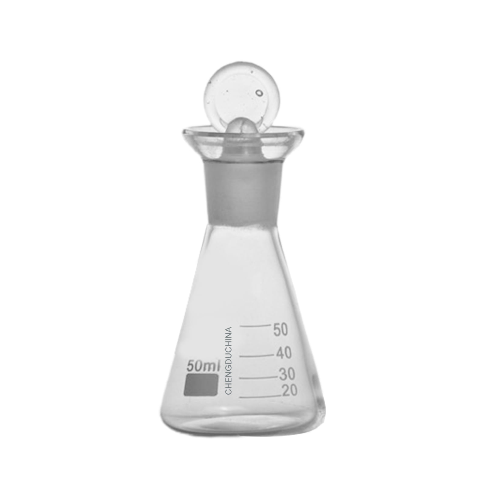GoFJ 50-1000ml Thick Wall Lab Glass Flared Open Triangle Conical Flask ...
