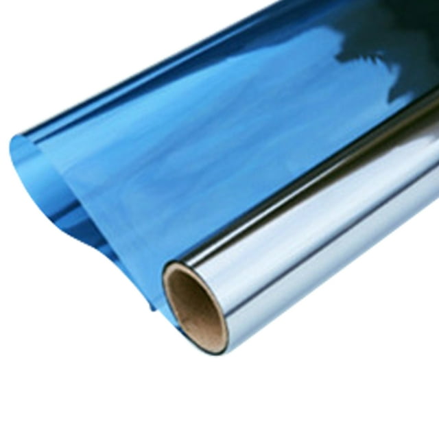 GoFJ One Way Window Film Shade Sun Non-Adhesive Explosion-proof Non ...