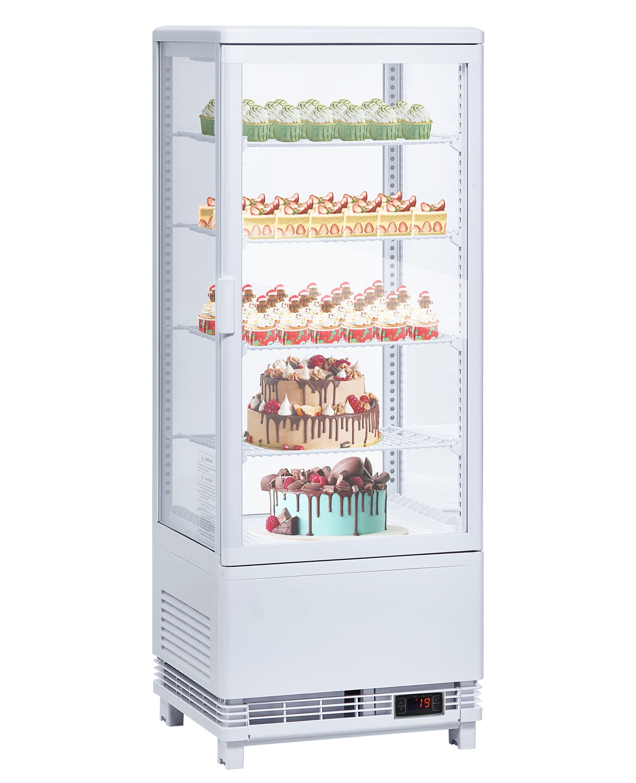 GoFashion Commercial Refrigerator Display Case,Display Fridge Single ...