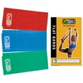 GoFit 3-Piece Color-Coded Flat Band Kit, GF-FBAND - Walmart.com
