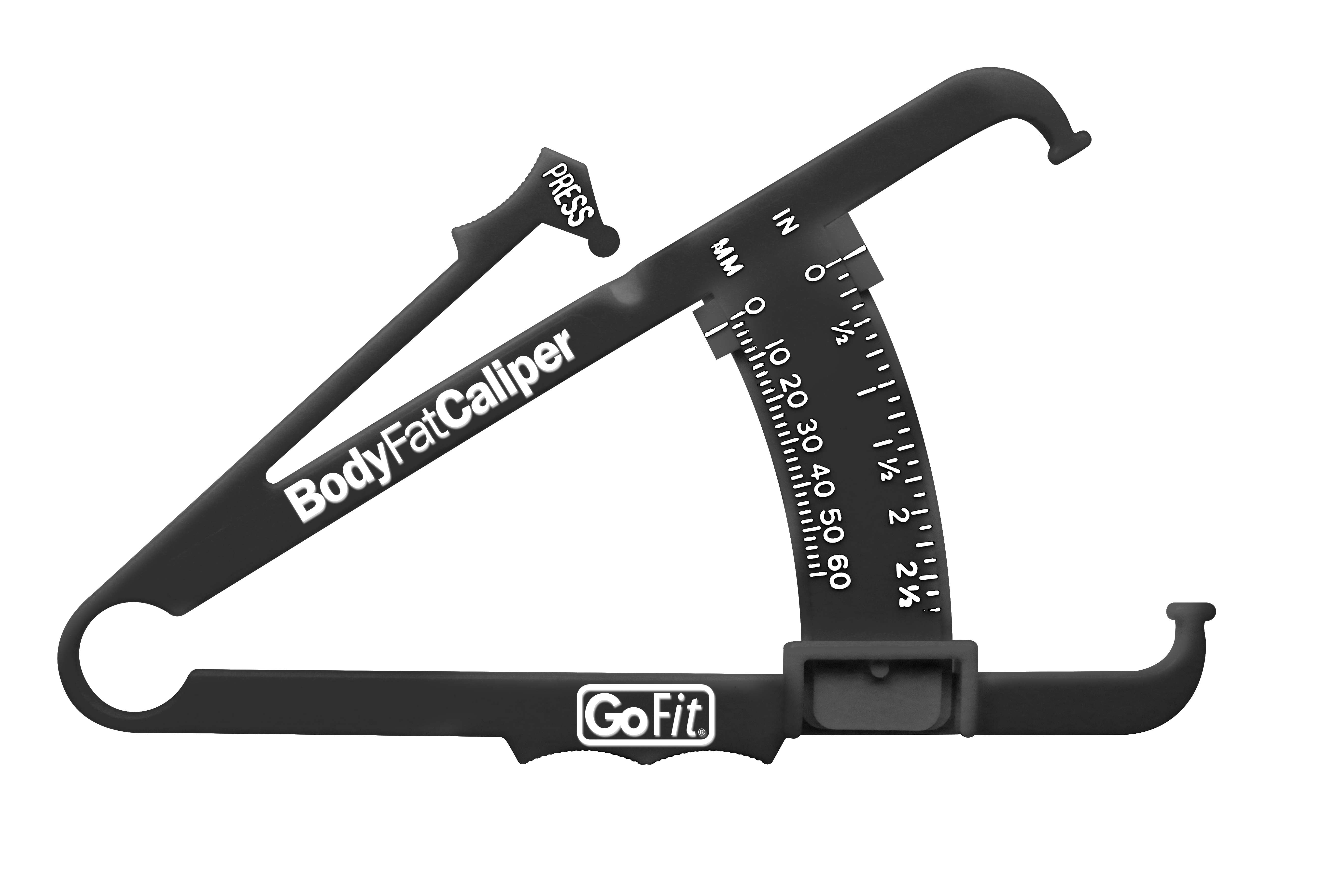 GoFit Accurate Body Fat Caliper - Charts and Instruction Manual ...