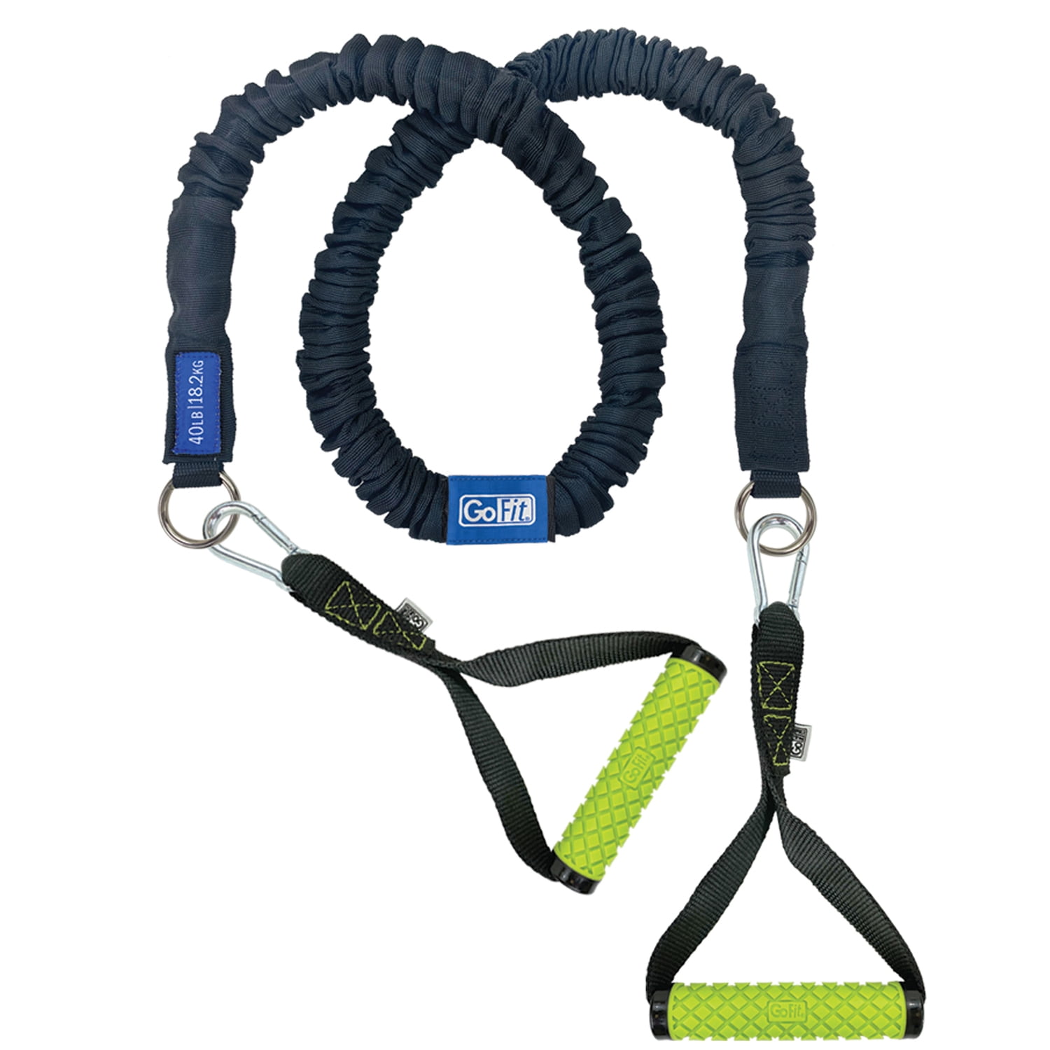 GoFit Safe Sleeve Power Tube with Handles (40 Lbs.), GF-4SS-40 ...