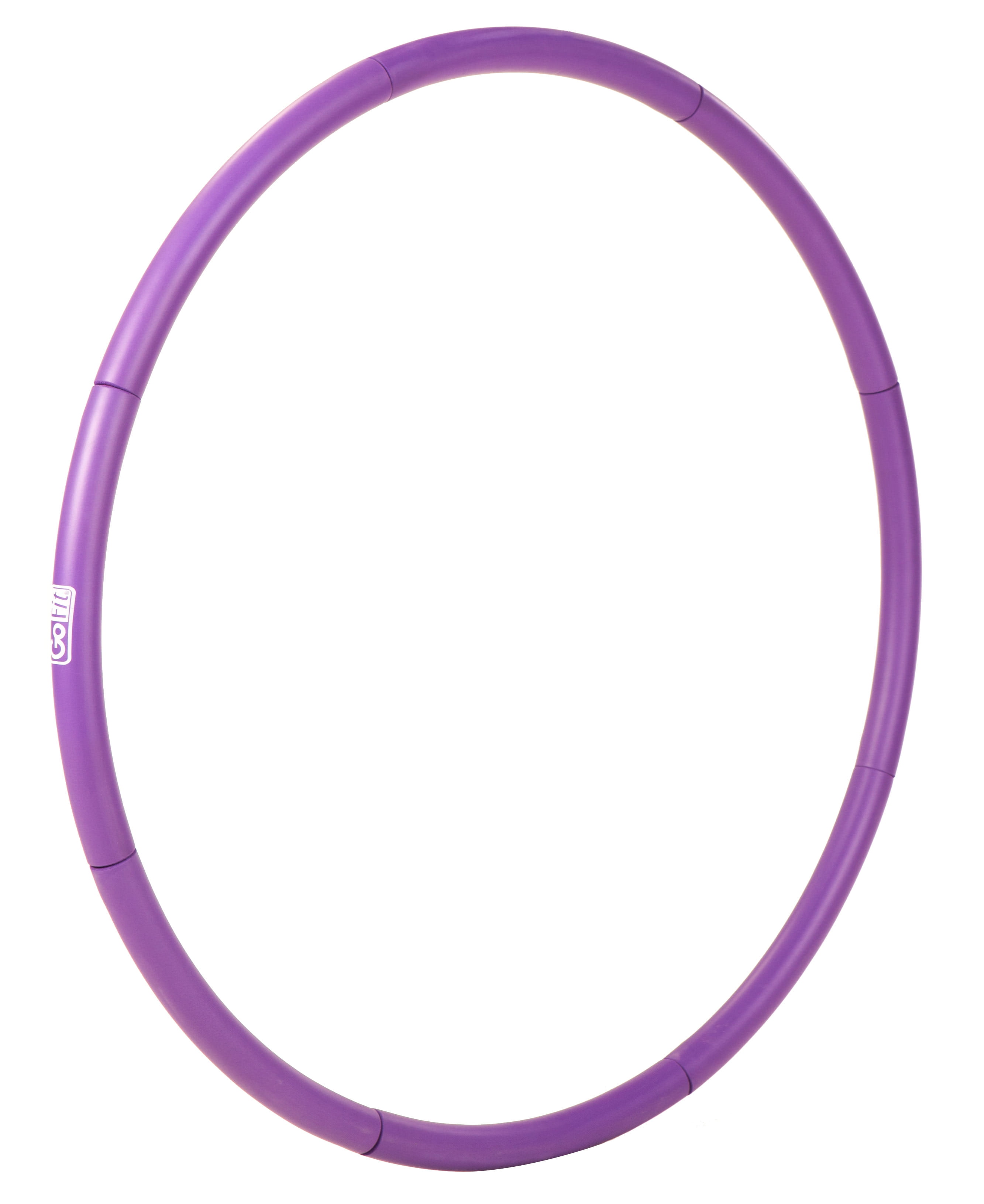 3lb Segmented, Foam-Padded Fitness Hoop with 46-minute DVD - Purple ...