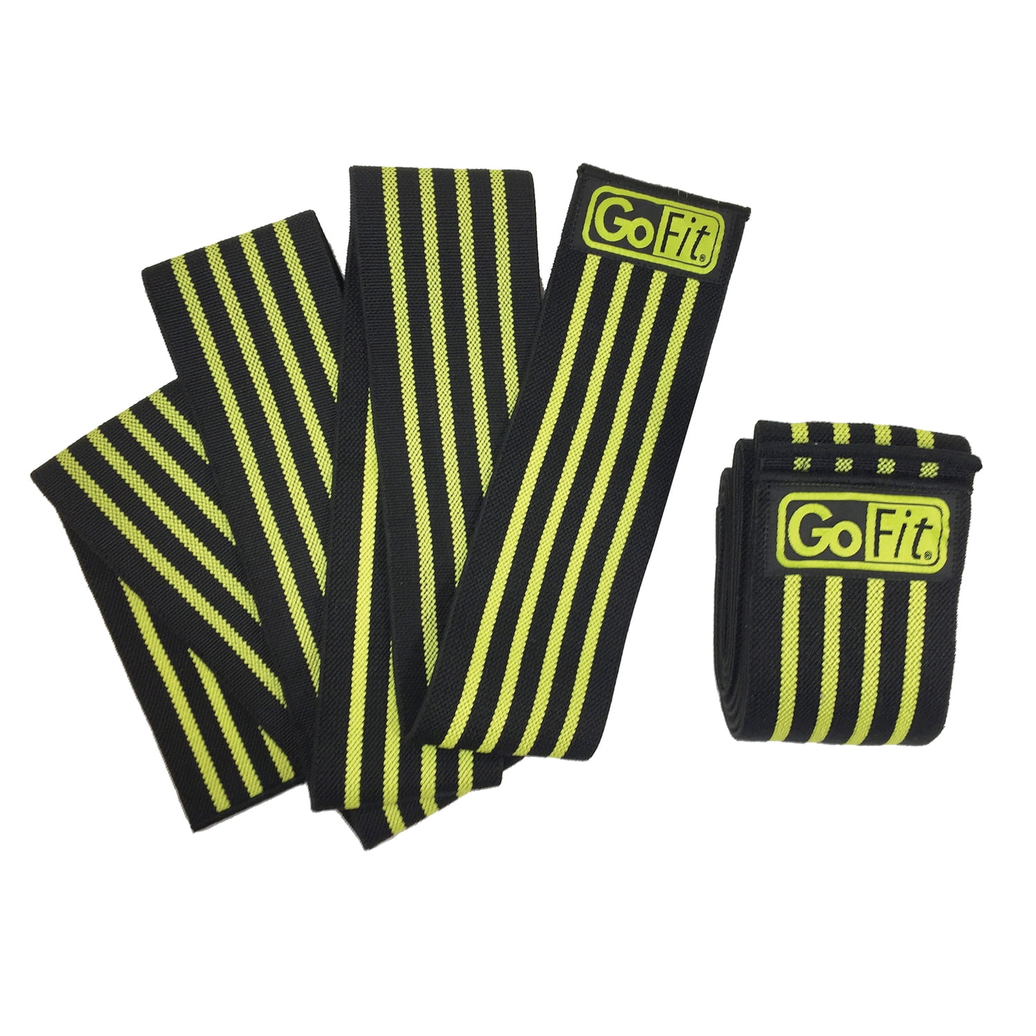 GoFit Ultra Pro Knee Wraps, 2 Count, GF-UPKW - Walmart.com