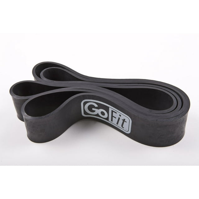 GoFit Wide Super Resistance Bands - Resistance Training Loops - Black ...