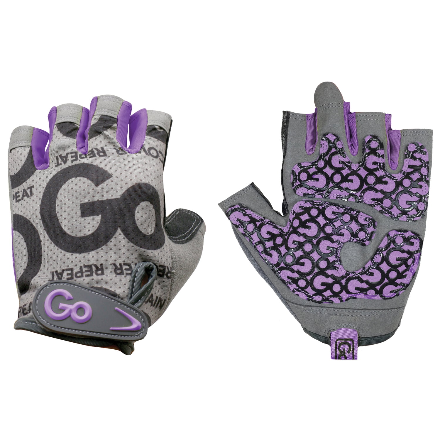 GoFit Women’s Go Grip Glove - Purple/Grey - Small - Walmart.com