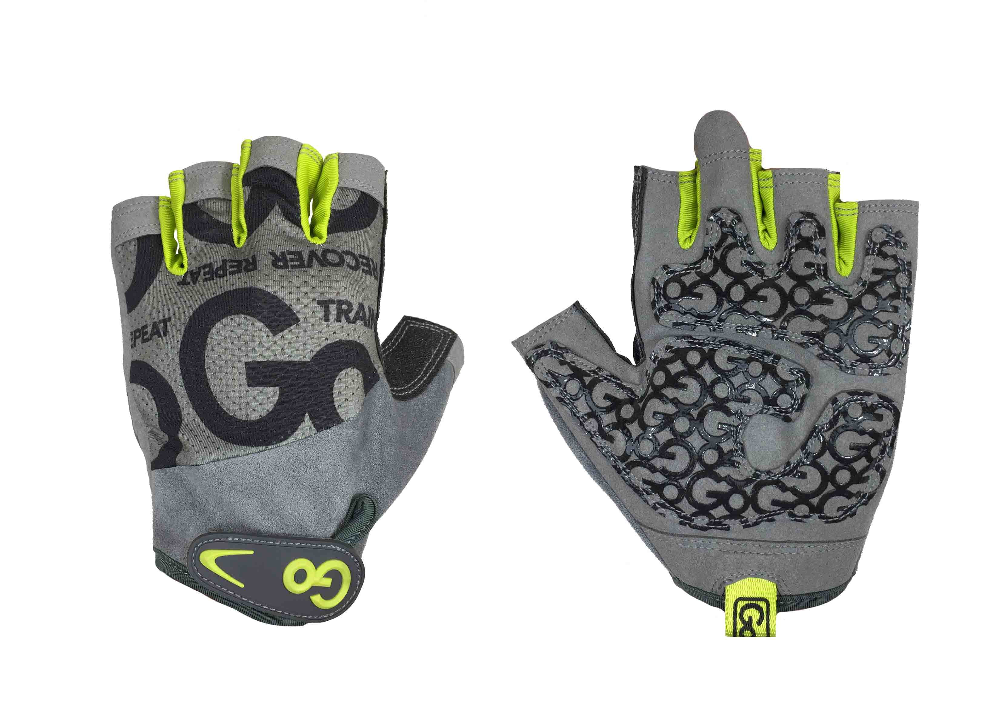 GoFit Women's Pro Trainer Gloves with Padded Go-Tac Palm (Small; Green ...