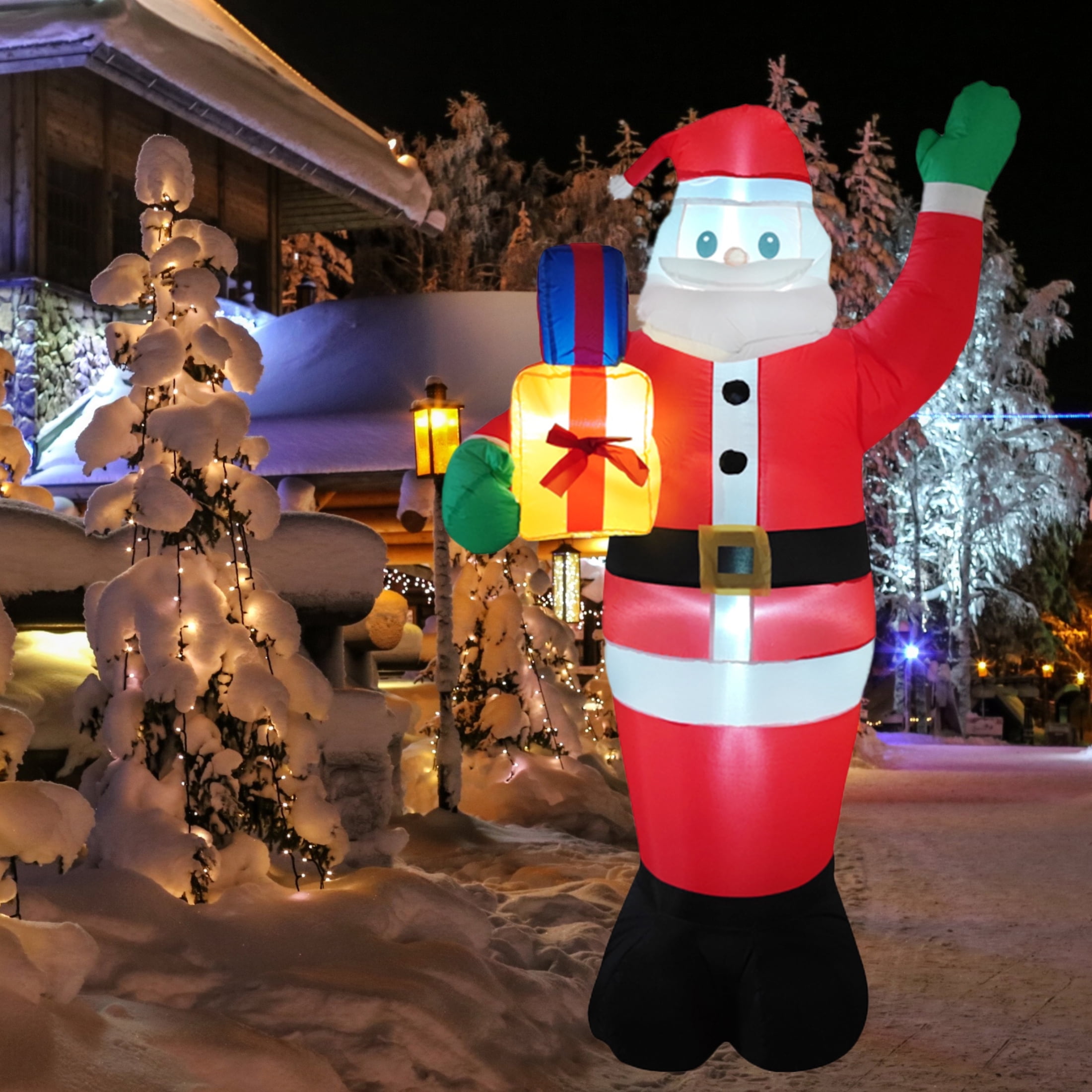 GoGRACY Christmas Inflatable Christmas Outdoor Decorations Christmas ...