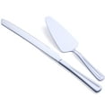 GoGeiLi Cake Knife and Server Set, Stainless Steel Cake Cutter Set for ...