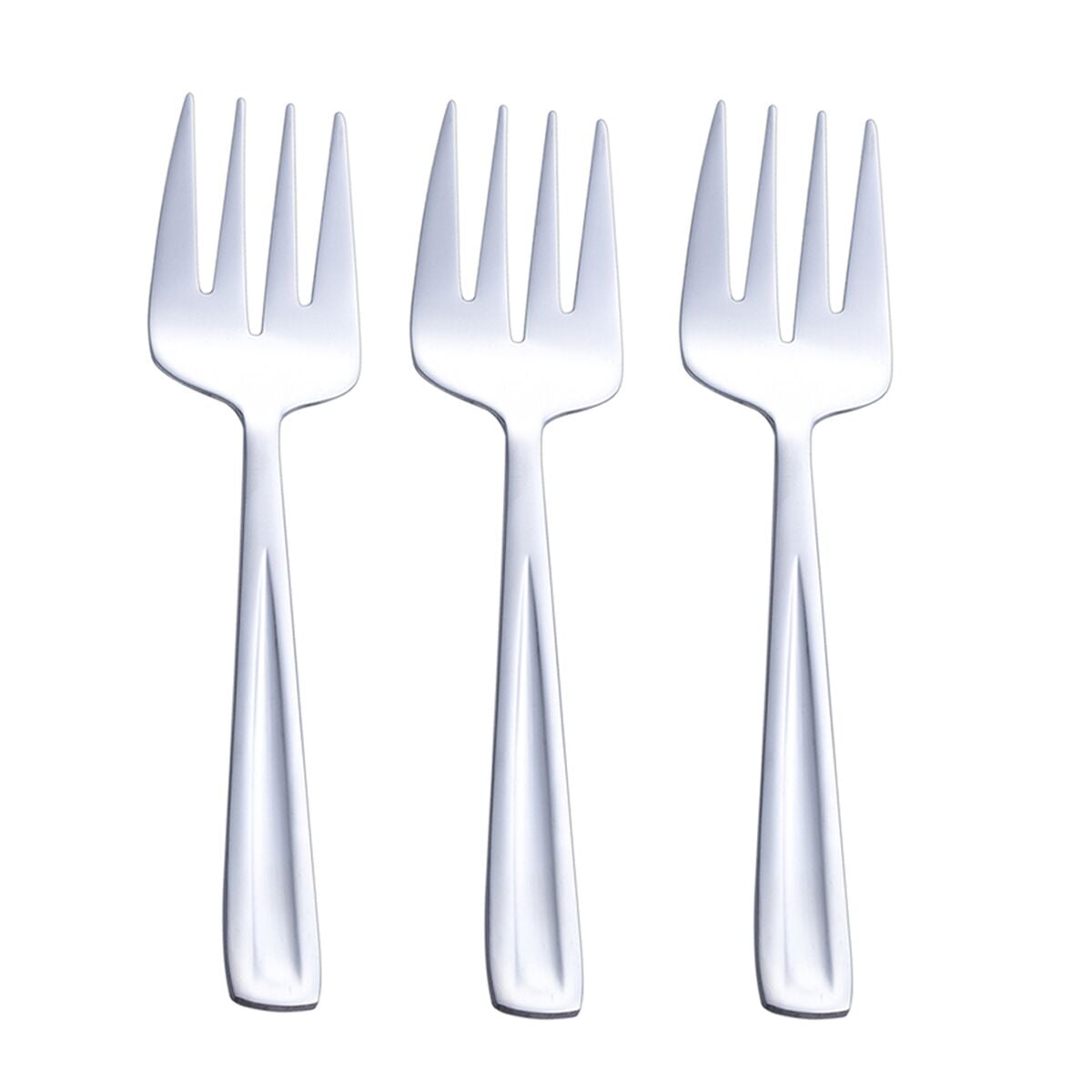 GoGeiLi Stainless Steel Large Serving Fork Set, 9.5-inch Big Serving ...