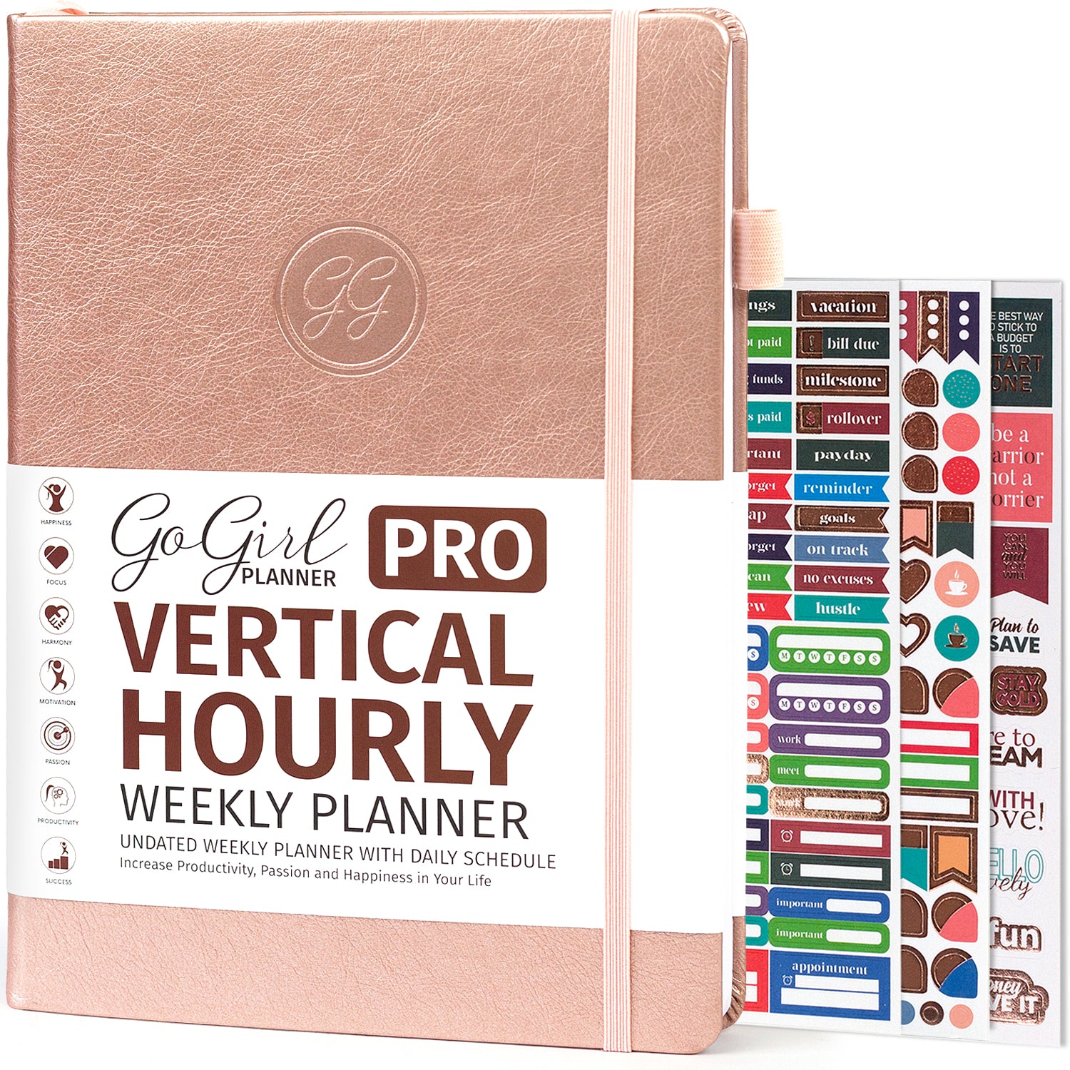 Happy Planner Medium Planner Covers 9.75"X7.75" 3/Pkg Happy Life ...