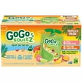 GoGo SqueeZ Tropical Fruit Pouch Variety Pack, 3.2 Ounce (Pack of 24) - Walmart.com