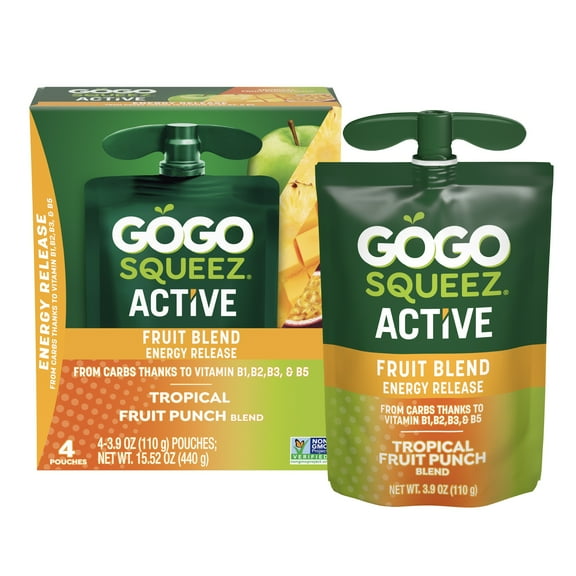 GoGo SqueeZ Applesauce Pouches 3.2 Ounce (32 Count) - Walmart.com