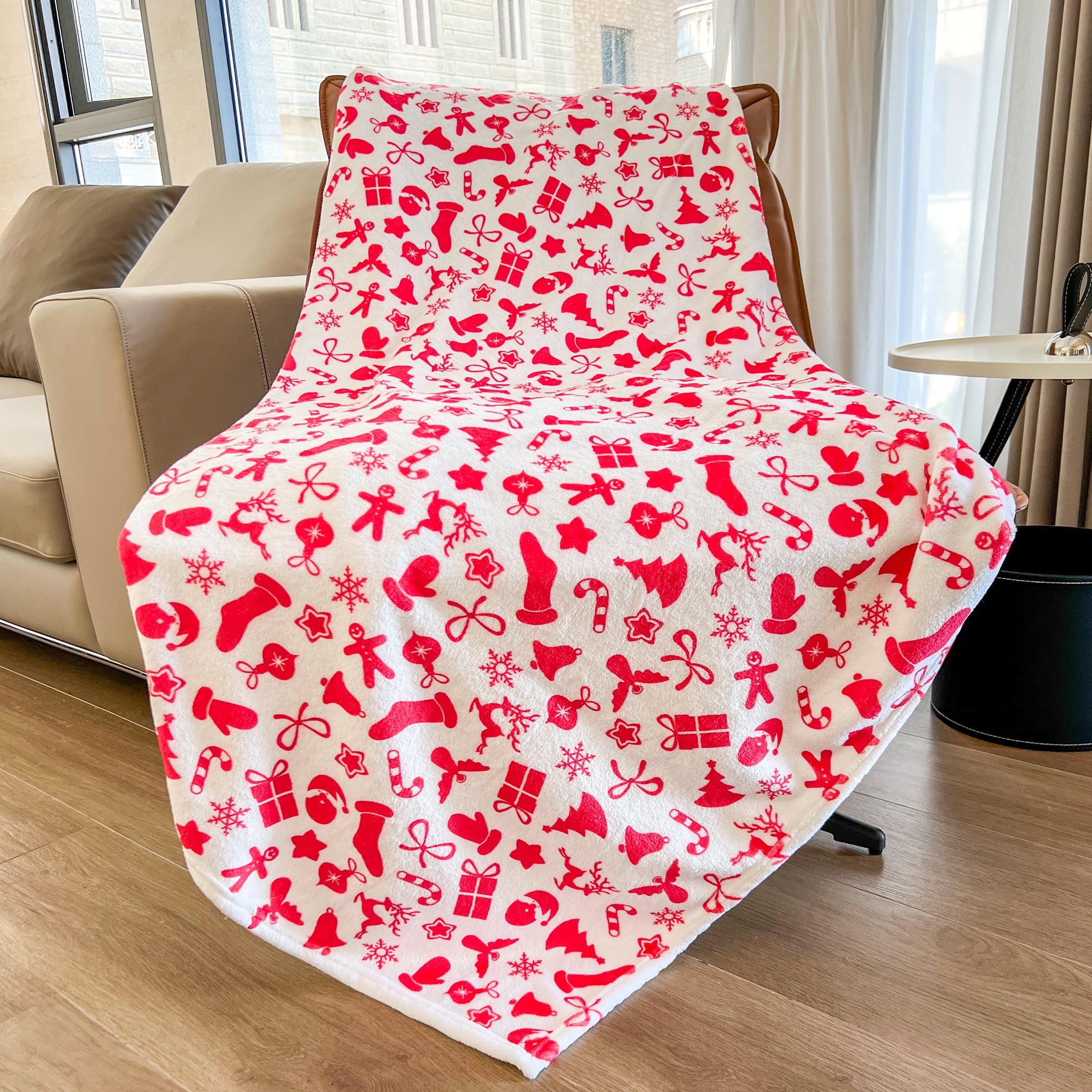 GoGracy Bed Blankets Soft Christmas series gift 50x60 in - Walmart.com