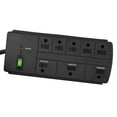 GoGreen Power 8 Outlet Surge Protector - 750 Joules Surge Protection ...