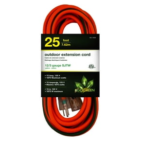 25 ft Extension Cords in Extension Cords by Length - Walmart.com