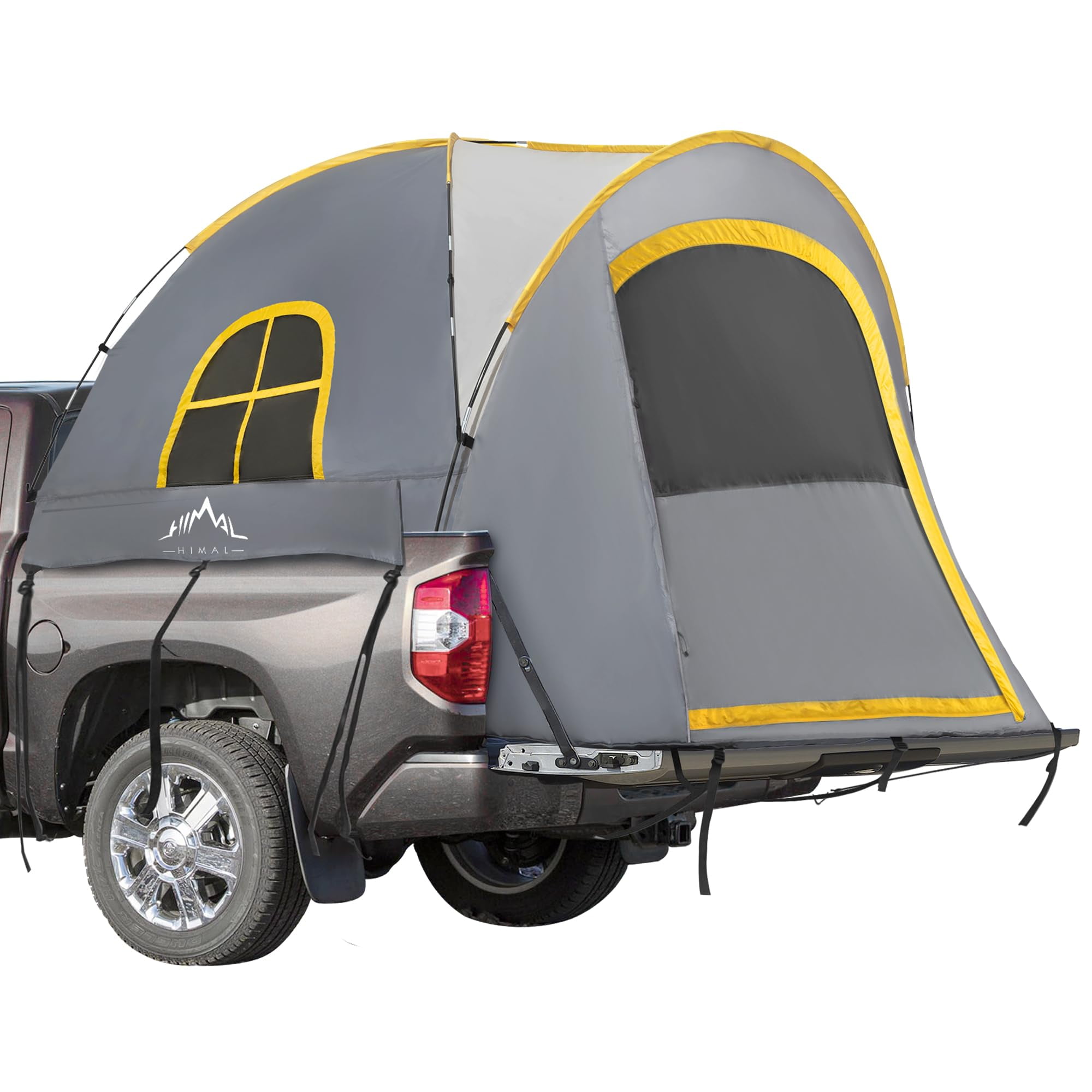 GoHimal Pickup Truck Tent, IFF17 Waterproof PU2000mm Double Layer for 6 ...