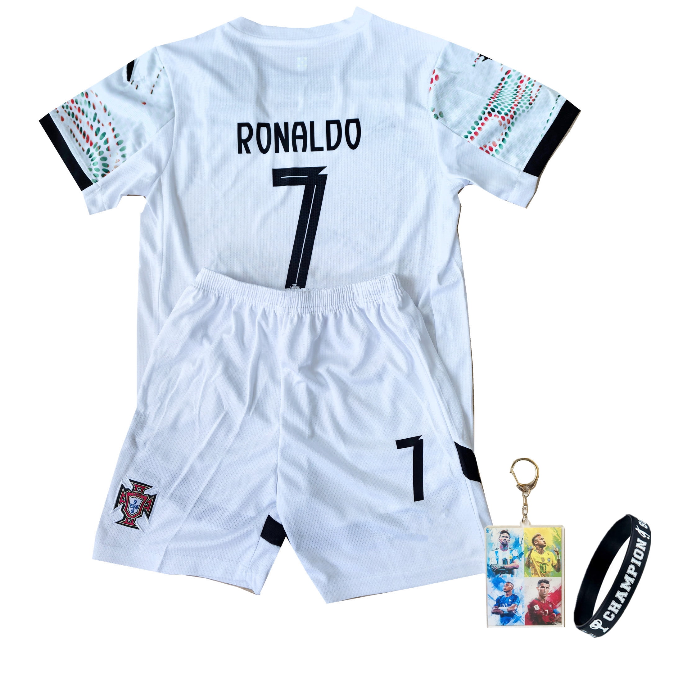 GoLookSky Kids Soccer Jersey 2025-26 Boys Football Uniforms For RONALDO ...