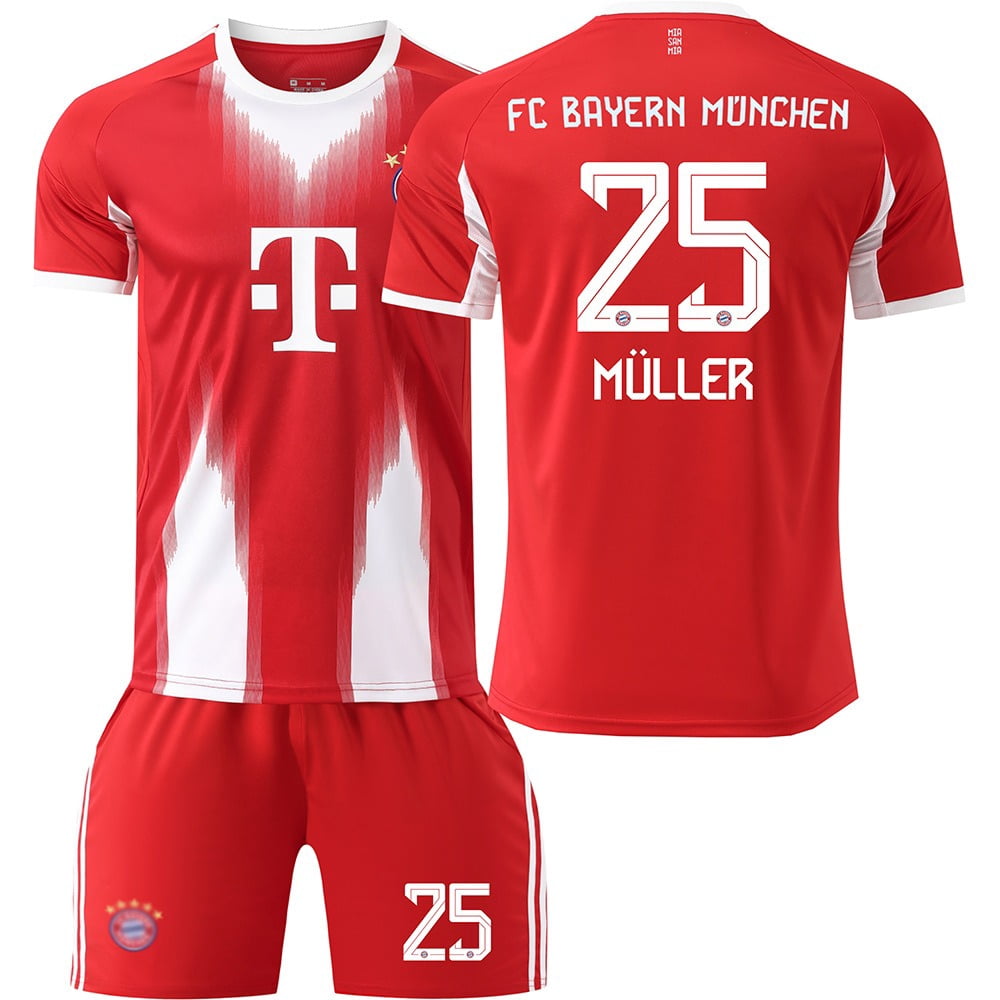 GoLookSky Kids Soccer Jersey New Boys Football Uniforms For MU_LLER ...