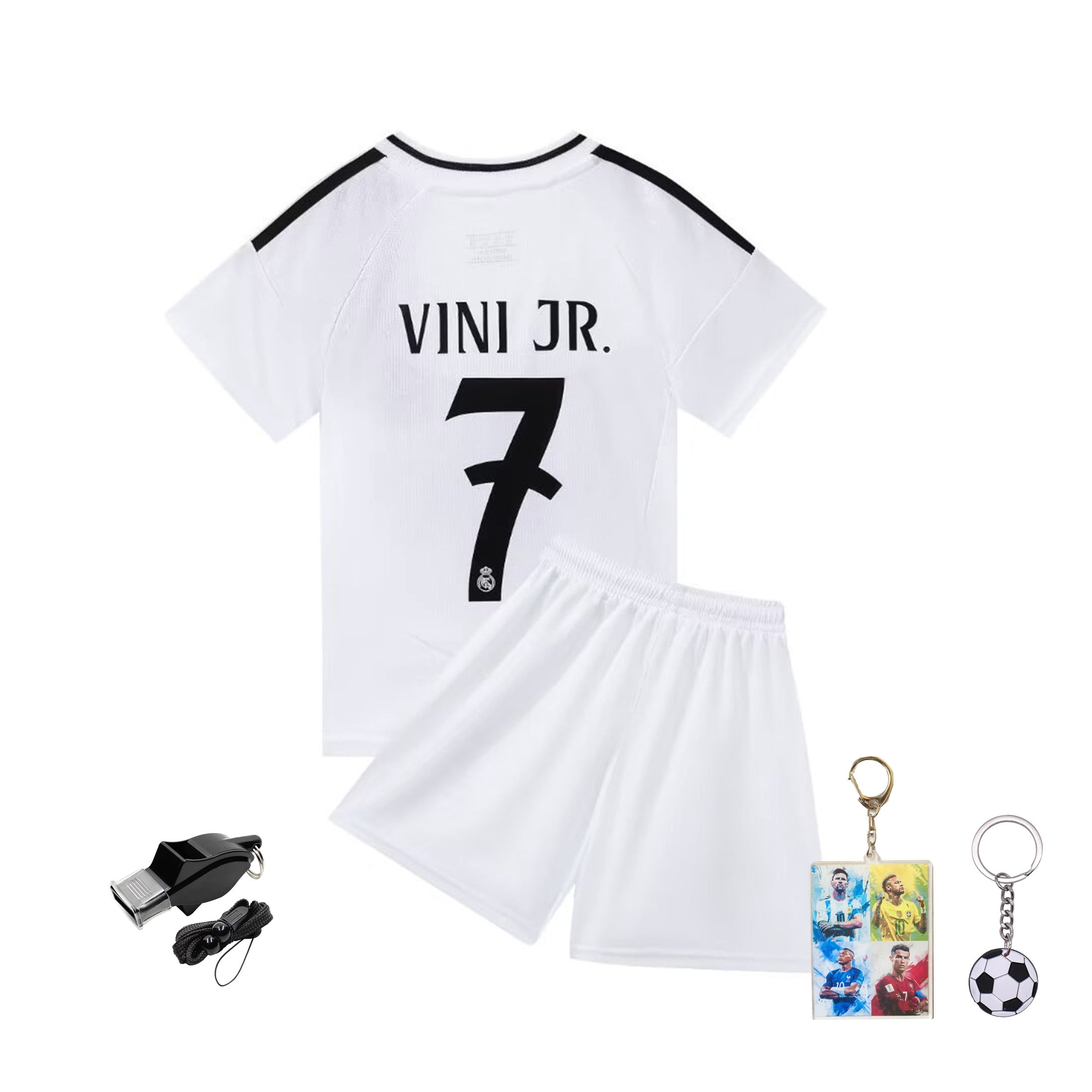 GoLookSky Kids Soccer Jersey New Boys Football Uniforms For VINI-JR ...