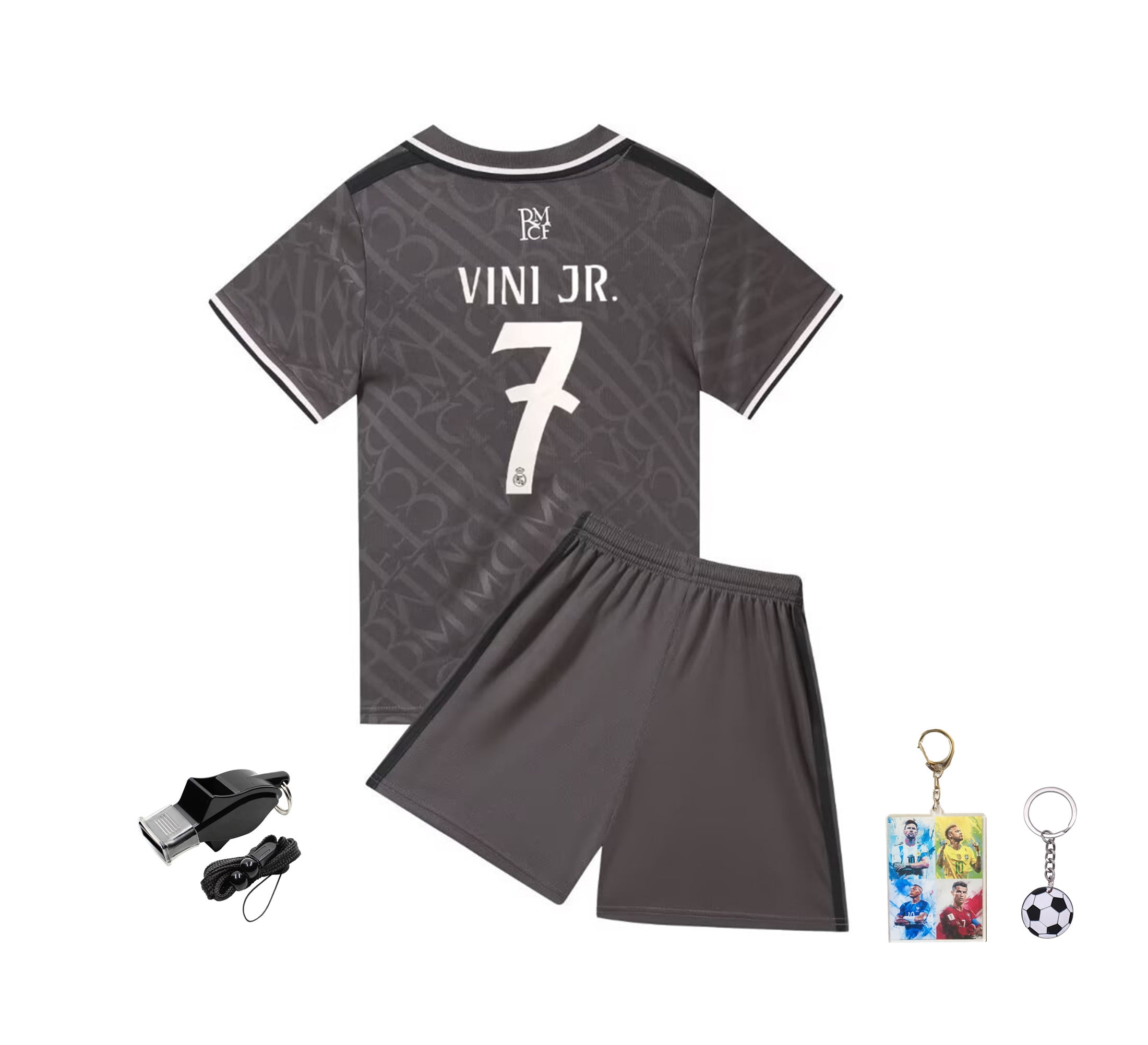 GoLookSky Kids Soccer Jersey New Boys Football Uniforms For VINI-JR ...