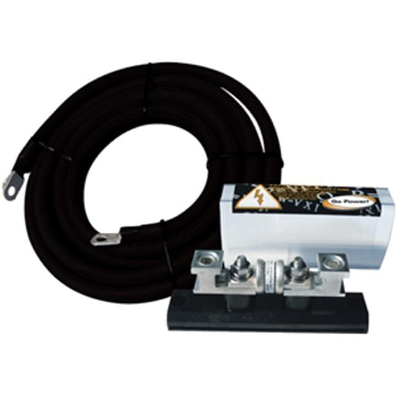 GoPower GP-DC-Kit2 DC Cable & Fuse Installation Kit for DC-to-AC ...