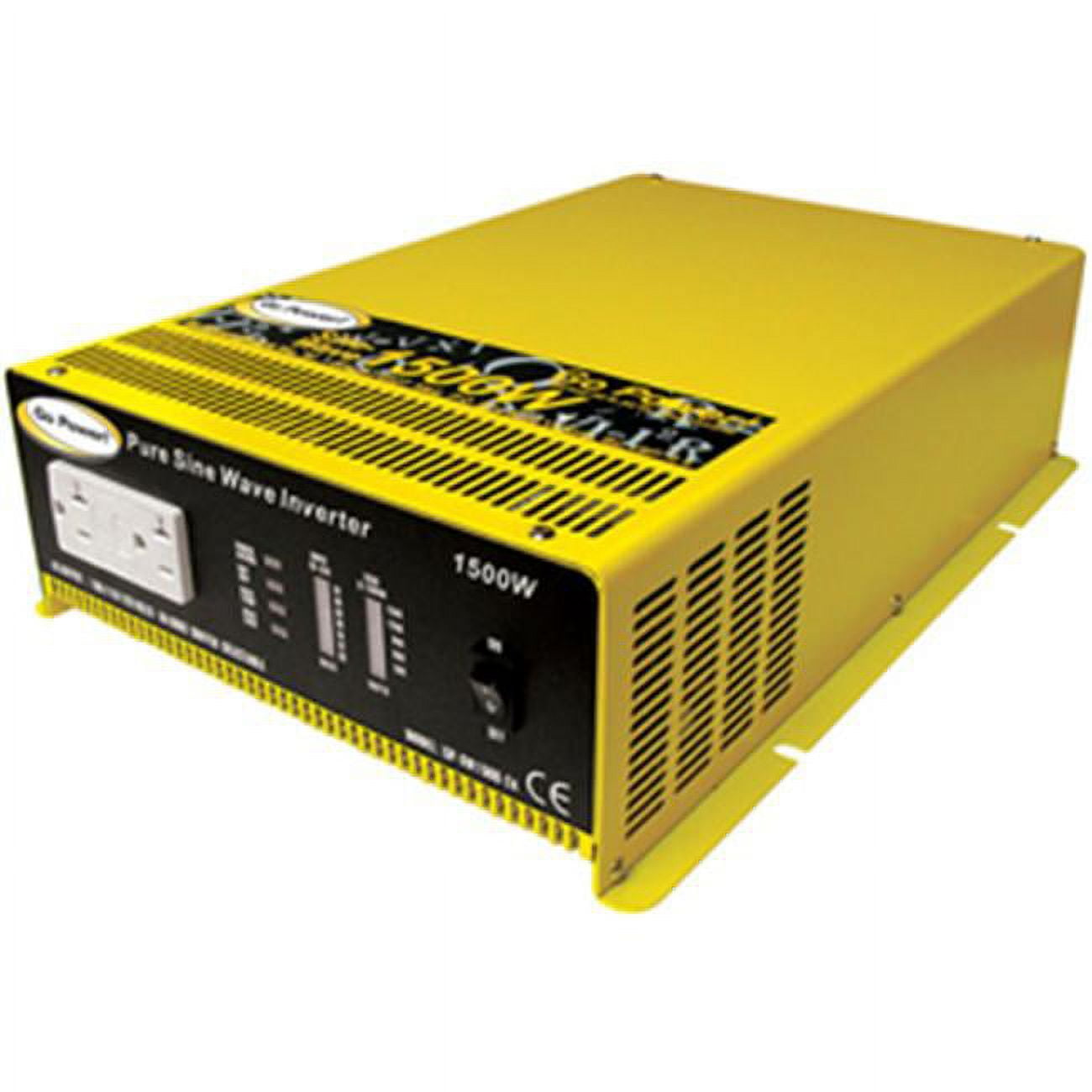 GoPower GPSW-1500-12 1500-Watt Pure Sine Wave DC-to-AC Inverter ...