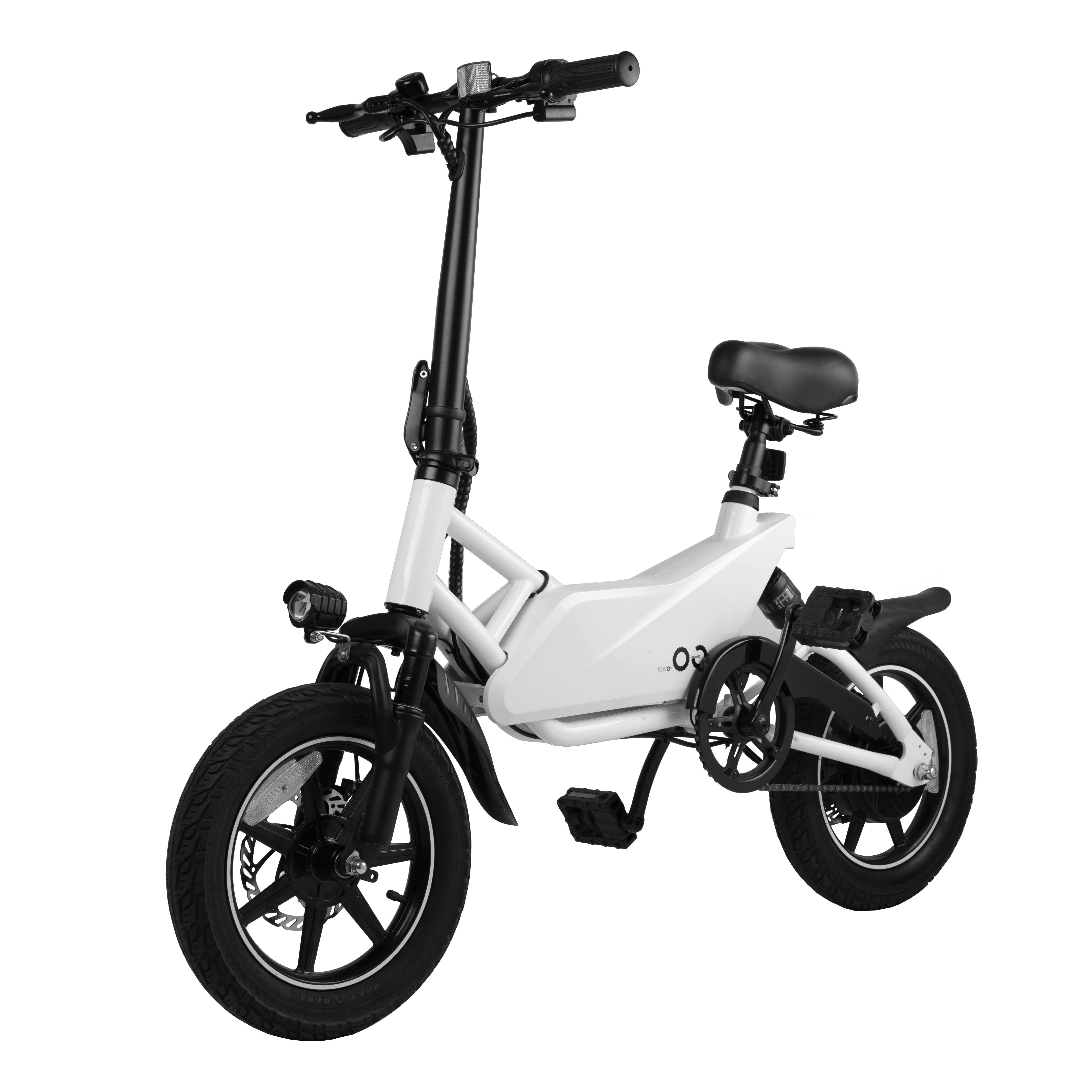 GoPower GoSpyder Foldable Electric Bike for Adults, 350W Motor, Pedal ...