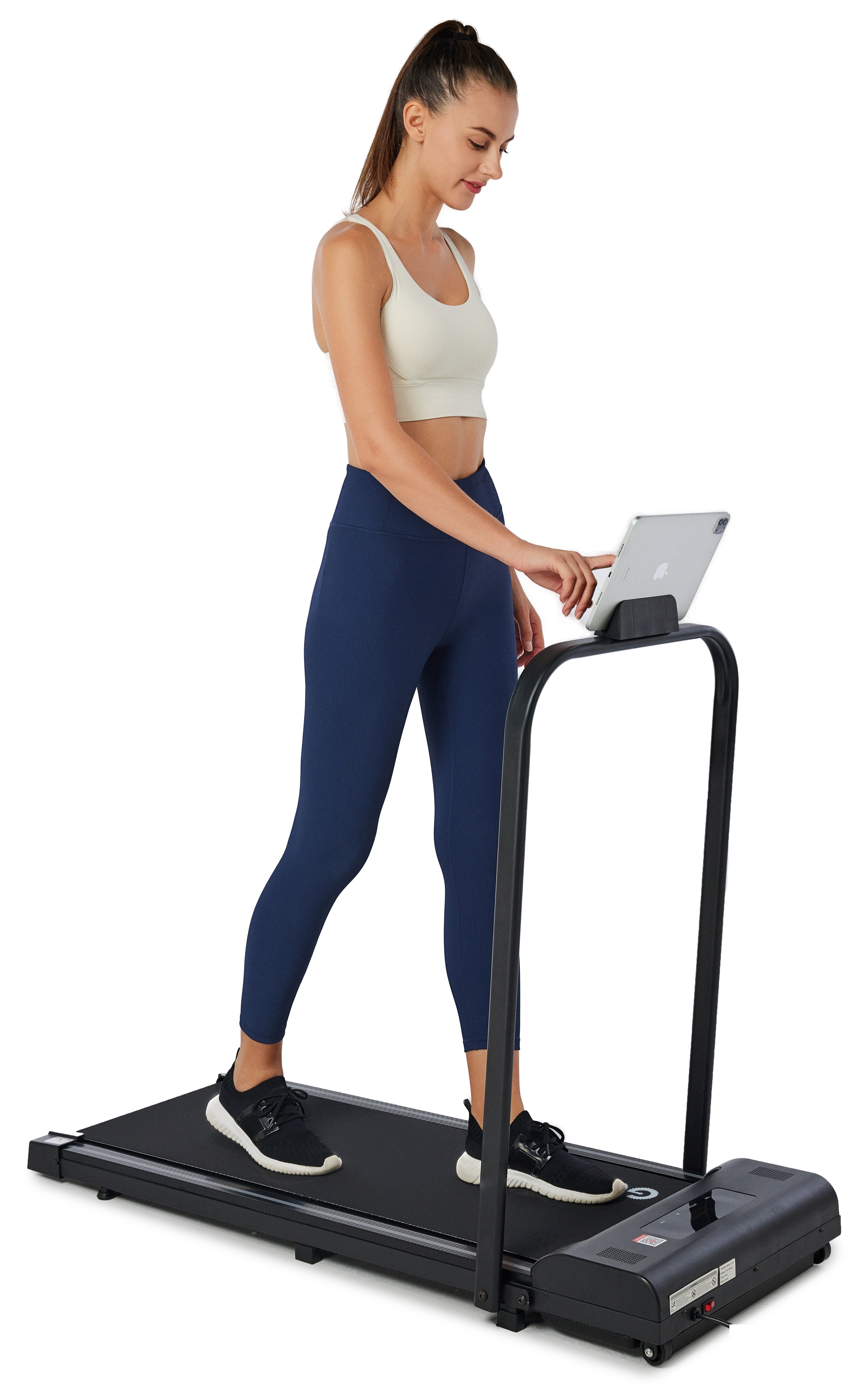 GoPowerBike GoFit Walking Pad Treadmill | with Remote Control | 6 Mile ...