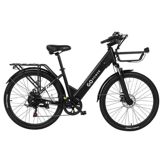 GoPowerBike GoVelo Ebike with 20 mph Max Speed & 500W Motor - Walmart.com