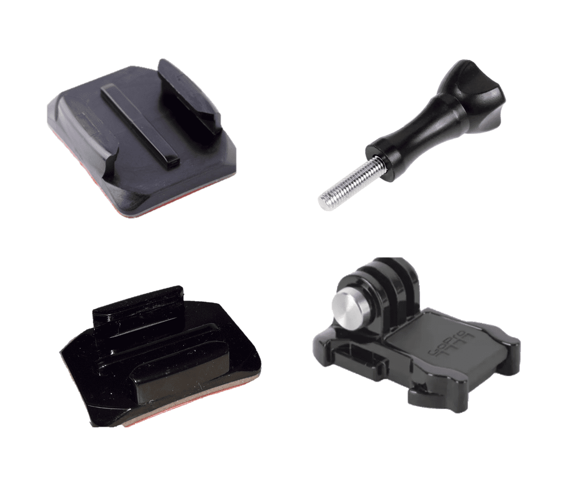 GoPro Adhesive Sticky Mounts and Buckle and Thumb Screws Accessory Kit ...