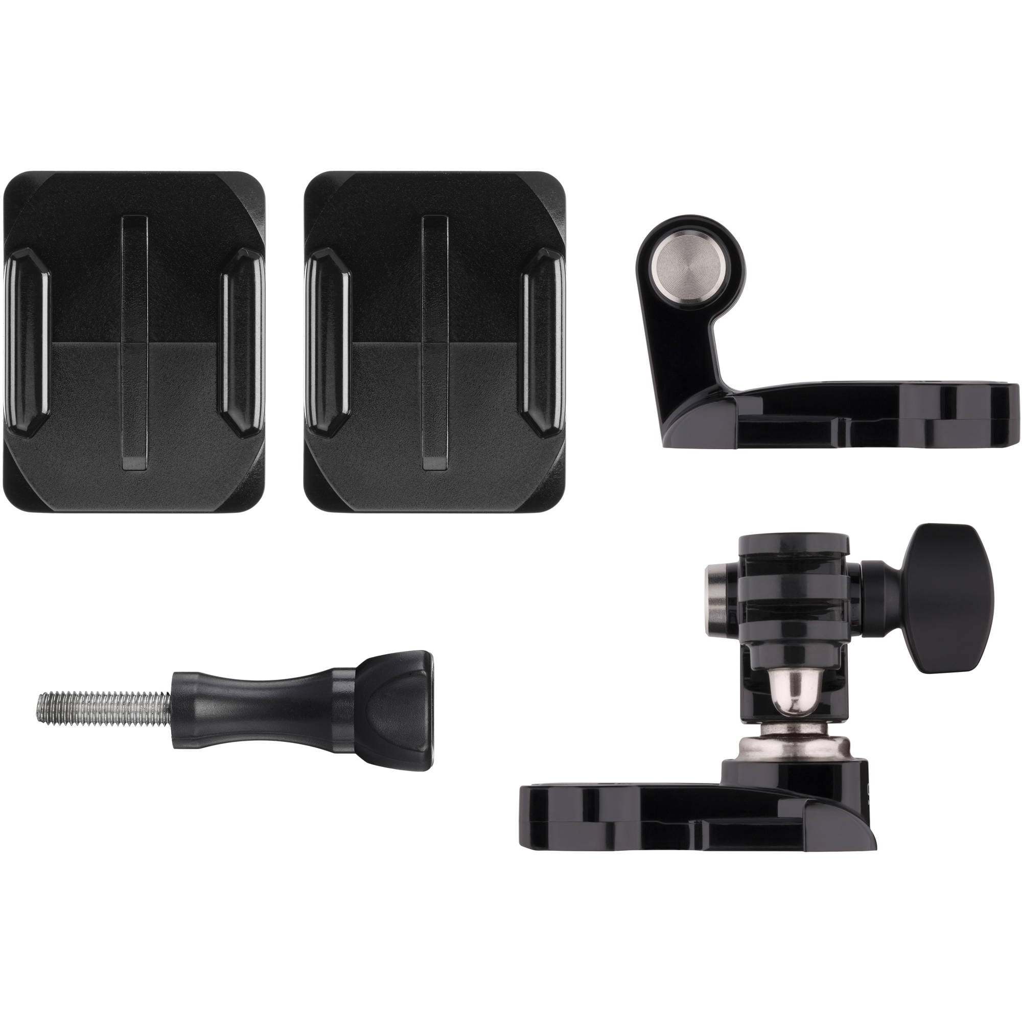 GoPro Flexible Helmet Front & Side Mount GoPro Cameras, Black - Walmart.com