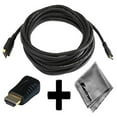 GoPro HD Hero2 Compatible 15ft HDMI® to HDMI® Mini Connector Cable Cord ...