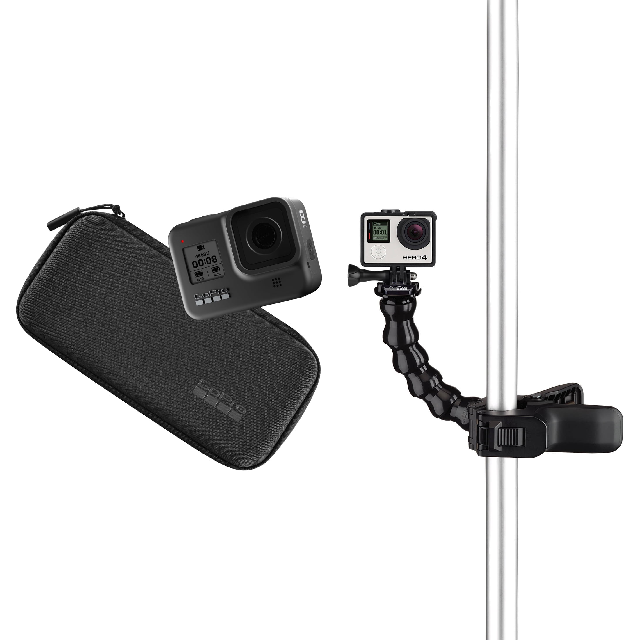GoPro Hero 8 + GP Jaws Flex Clamp - Walmart.com