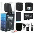 GoPro MAX 360 Waterproof Action Camera with 64GB Card & Cleaning Kit ...