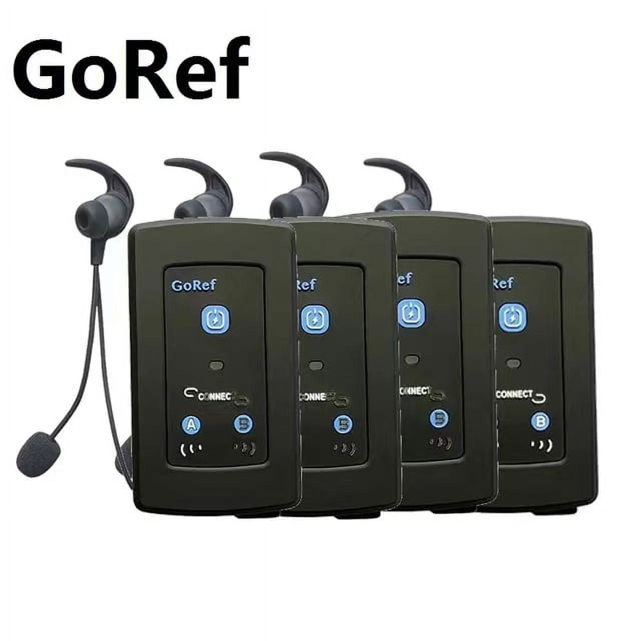 GoRef Full Duplex Bluetooth Football Soccer Referee Intercom Headset ...