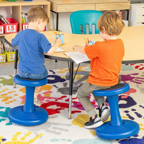 GoSports 14 Inch Wobble Seat for Kids - Flexible Wiggle Stool for ...