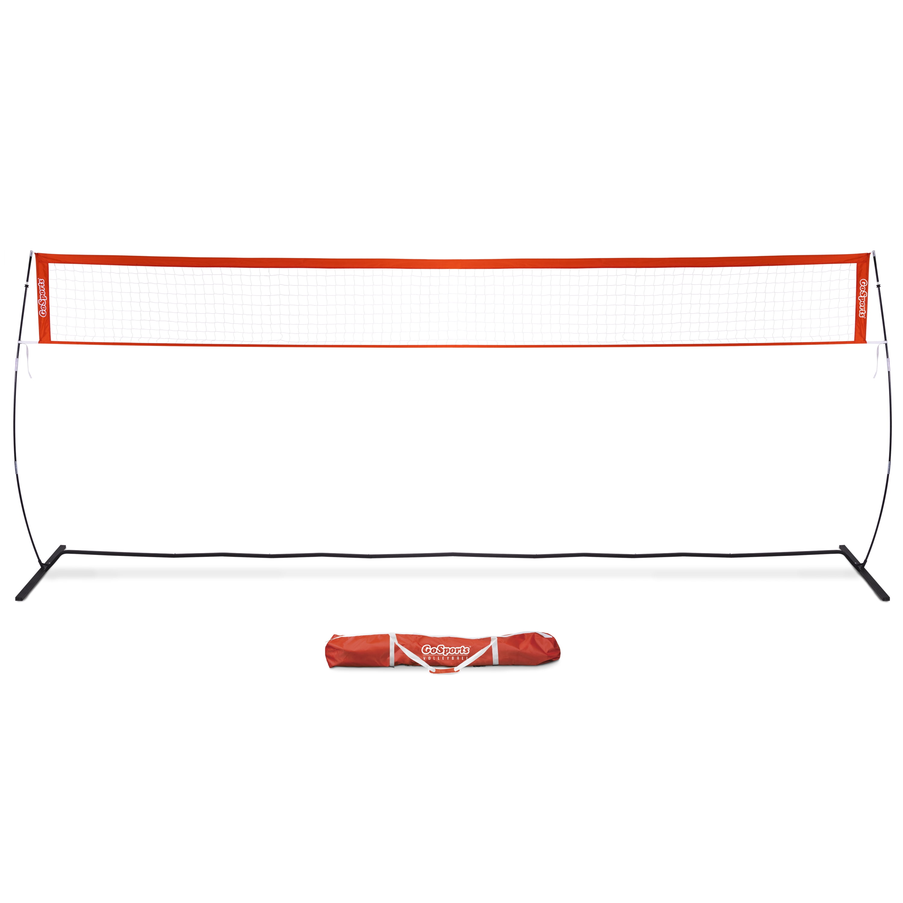 GoSports 20 ft Backyard Regulation Size Volleyball Training Net ...