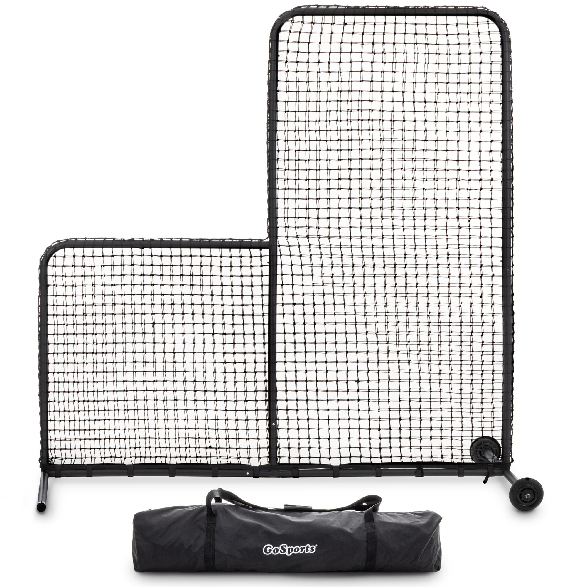 GoSports 7 ft x 7 ft PRO Baseball & Softball L Screen - Pitcher ...