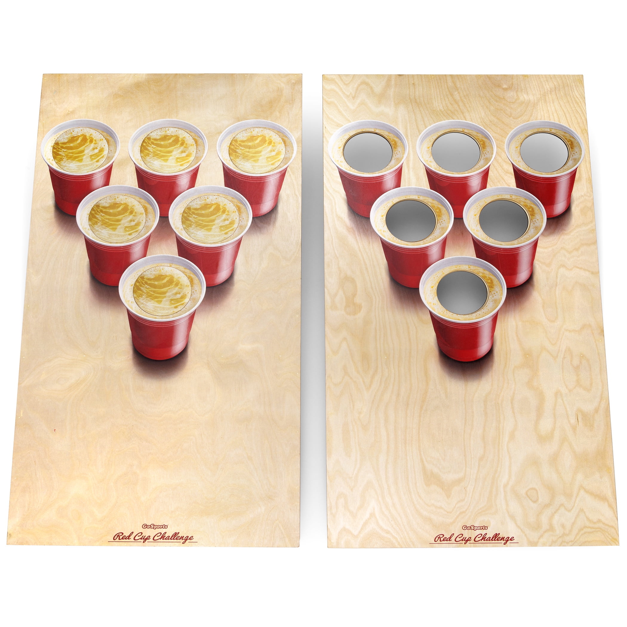 GoSports Outdoor Set - Beer Pong Cornhole Game with 2 Boards, 8 Bean ...