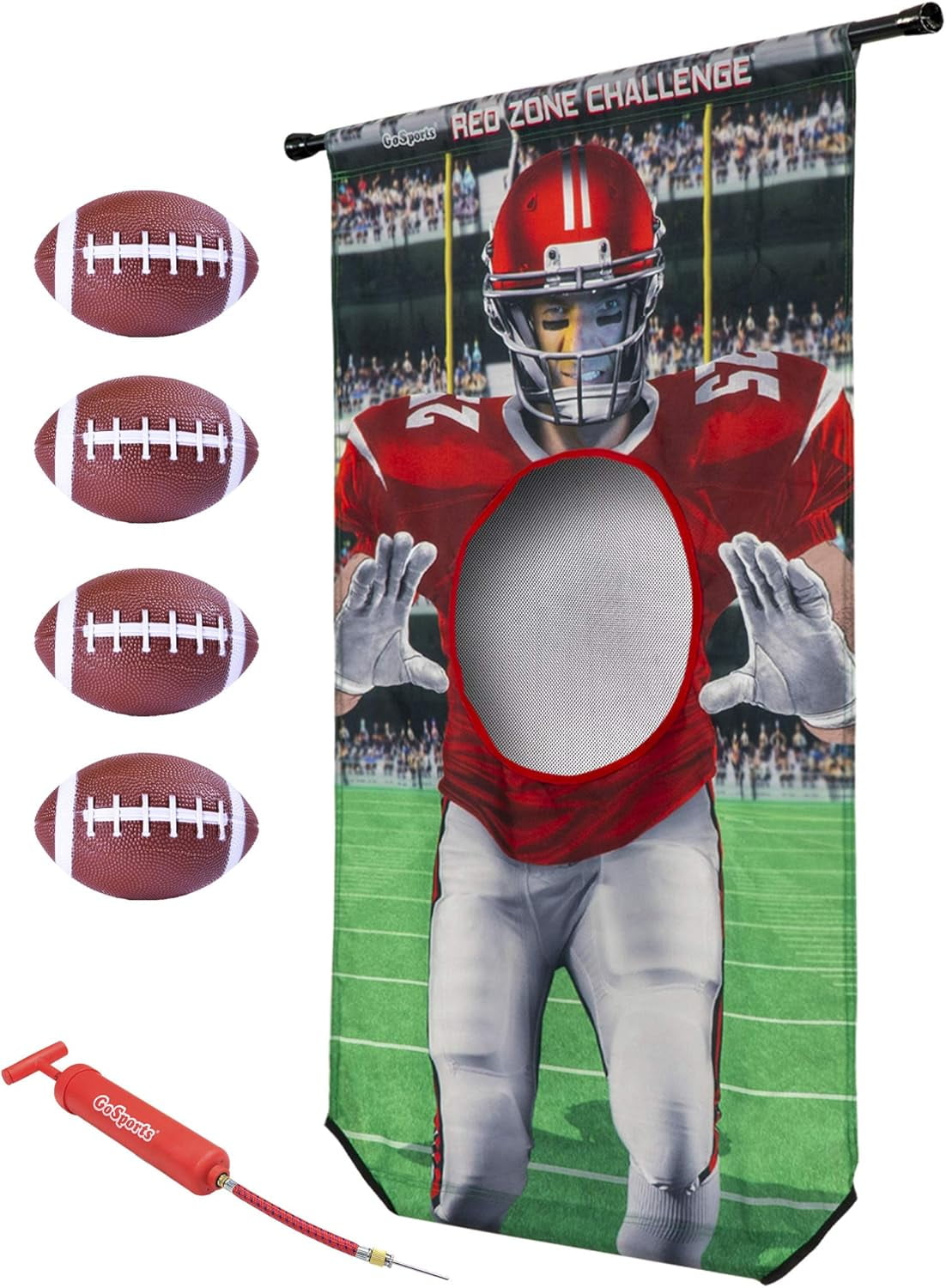 GoSports Football & Baseball Toss Games Available in Football Red Zone ...