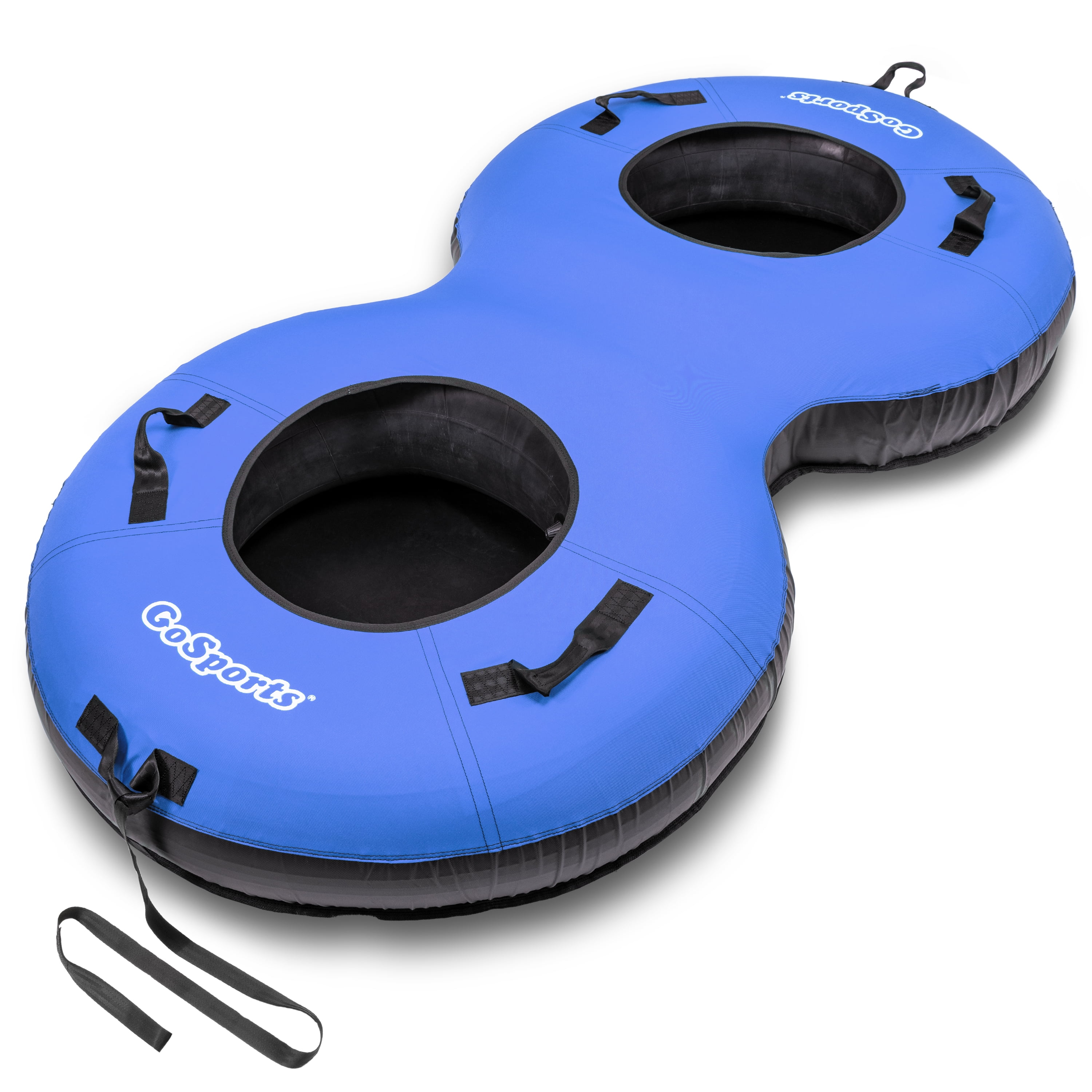 GoSports Heavy Duty 2 Person Winter Snow Tube with Premium Canvas Cover ...