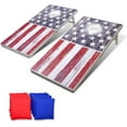 GoSports Cornhole Set, Regulation Size, LED American Flag - Walmart.com