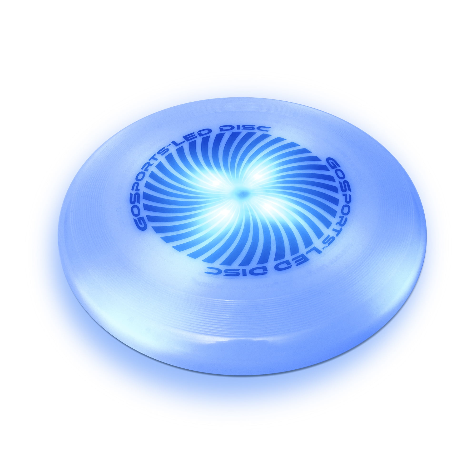 GoSports LED Flying Disc, 175 grams, with 4 LEDs, Blue - Walmart.com