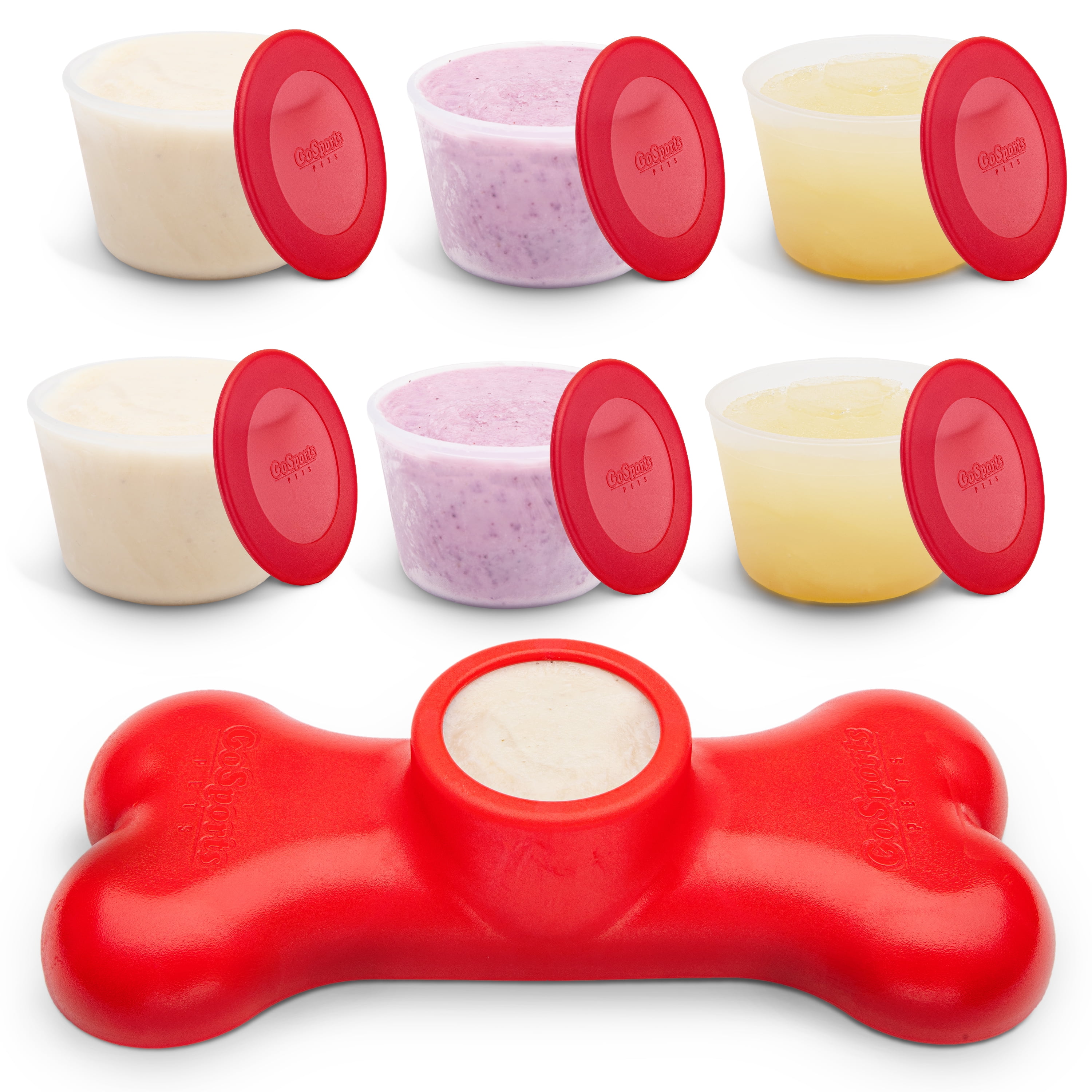 GoSports Pets PupsCream Parlor - Non-Slip Frozen Dog Treat & Ice Cream ...