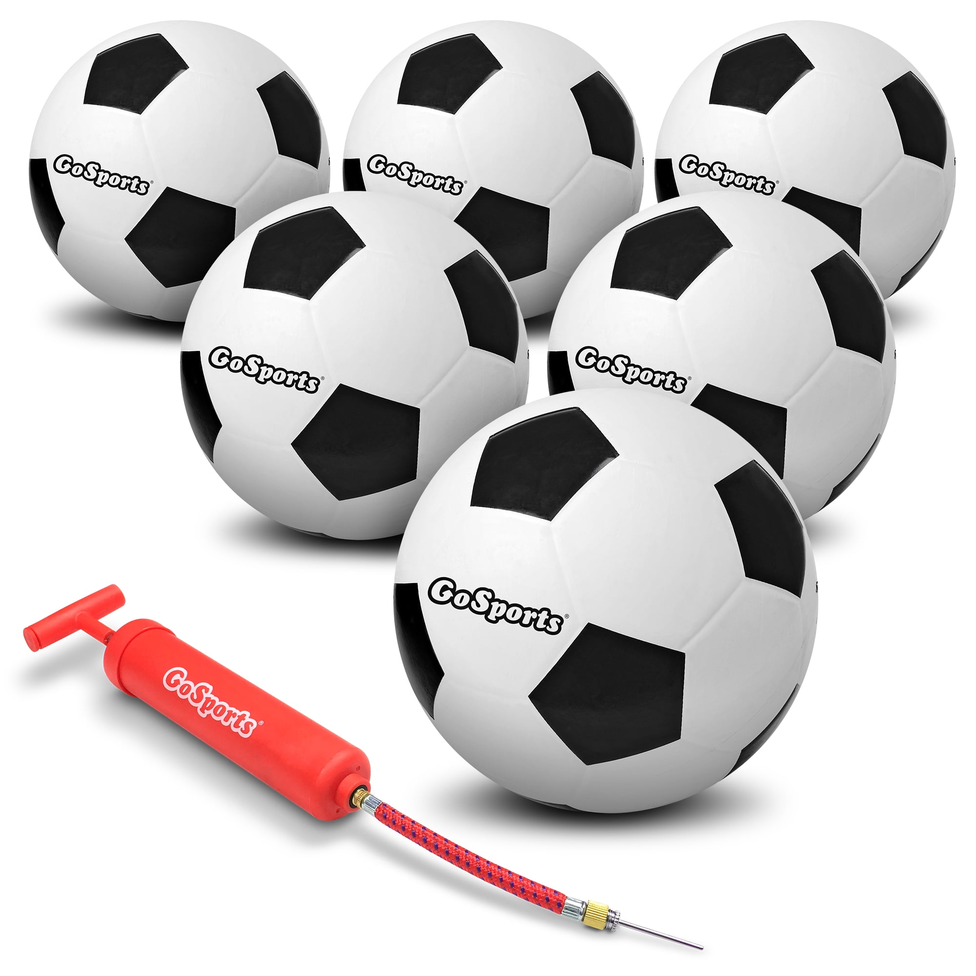 Brandclub - GoSports Playground Soccer Ball 6 Pack Indestructible ...