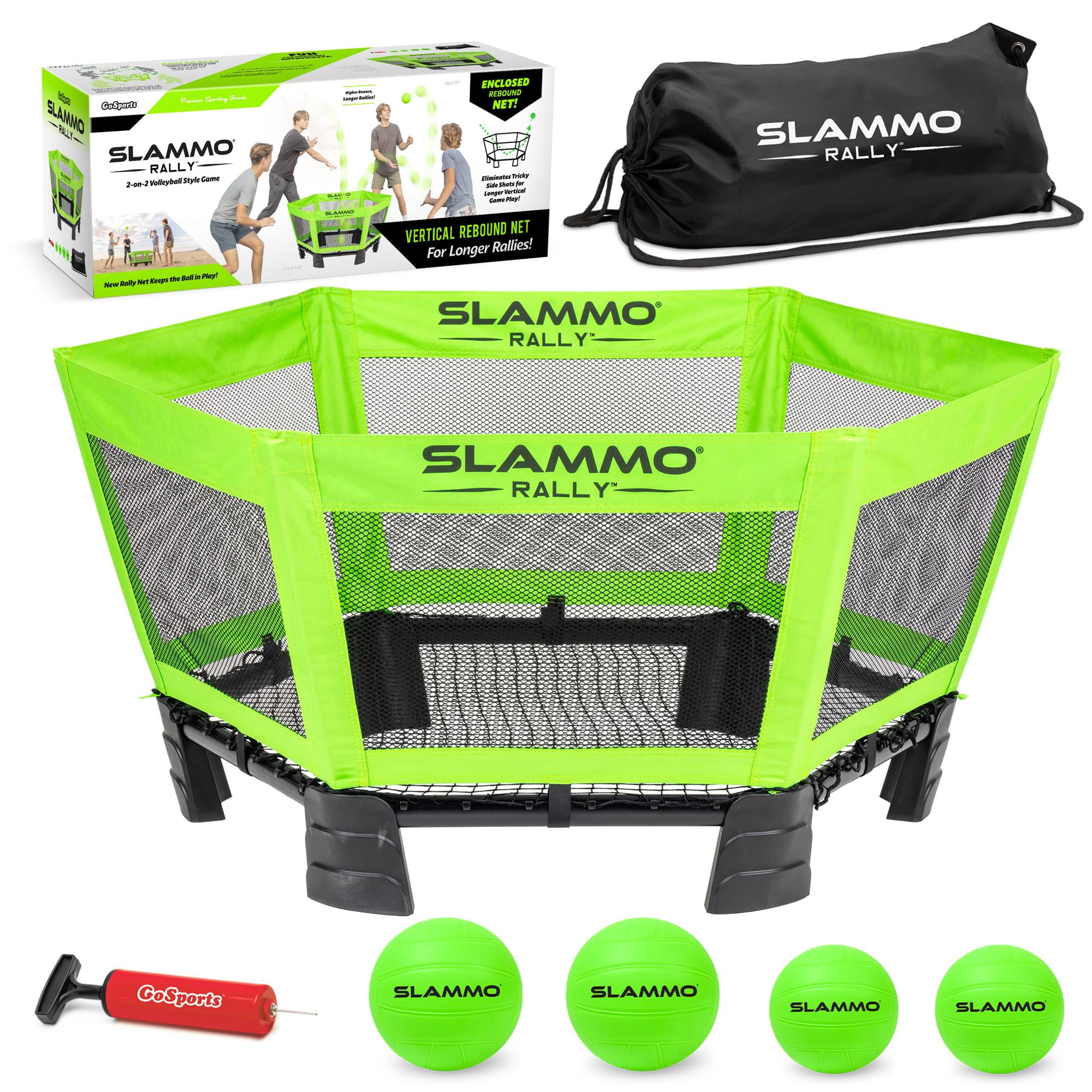 GoSports Slammo Rally Game Set - Roundnet with Longer Rallies - Walmart.com