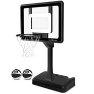GoSports Splash Hoop ELITE, Deck-Mounted, Adjustable Inground Pool ...